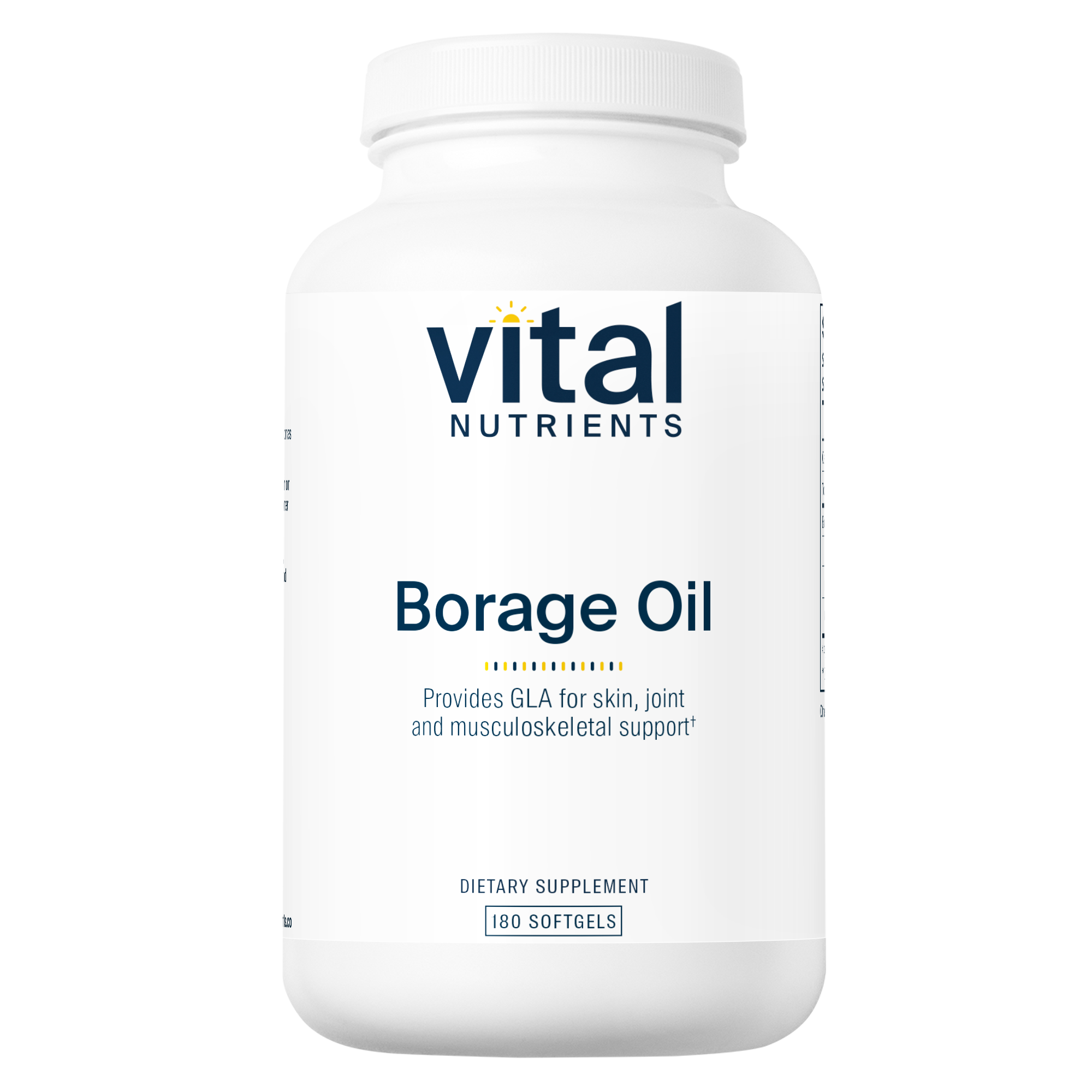 Borage Oil Supplement | 60 Softgels | High Quality Borage Oil Capsules