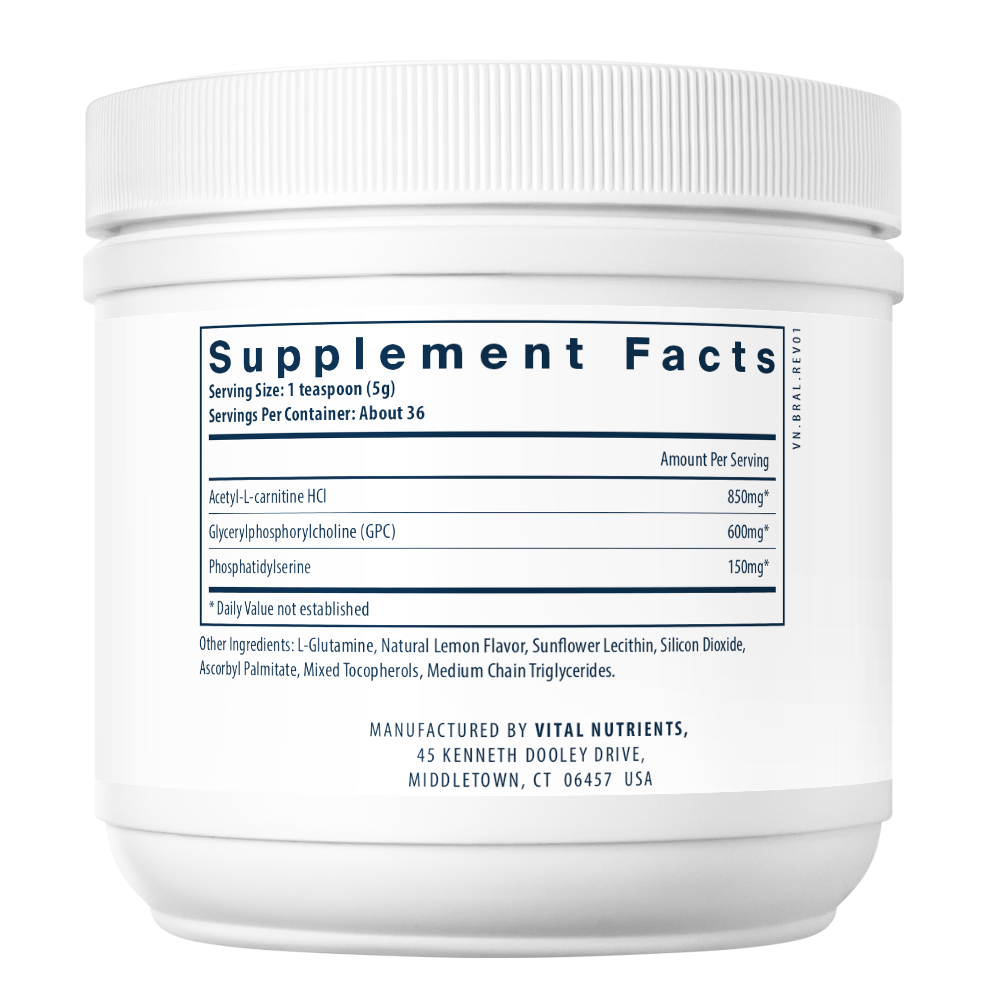 Vital Brain® Natural Lemon Flavor | Best Supplements For The Brain