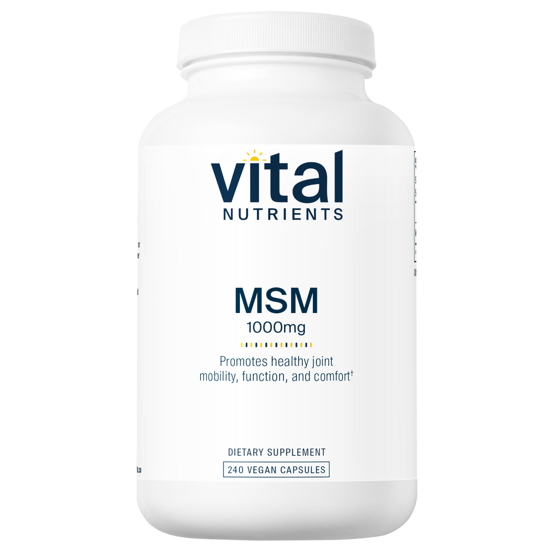 MSM 1000mg | Best MSM Supplement Brands | MSM Vitamin 240 Capsules