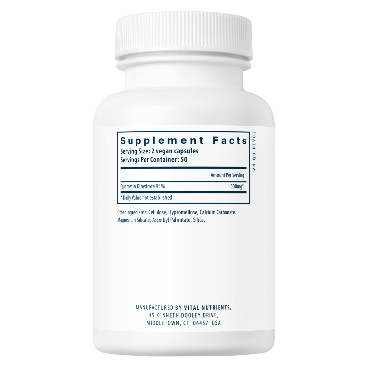 Quercetin Supplement | 100 Capsules | Quercetin Dihydrate Supplement