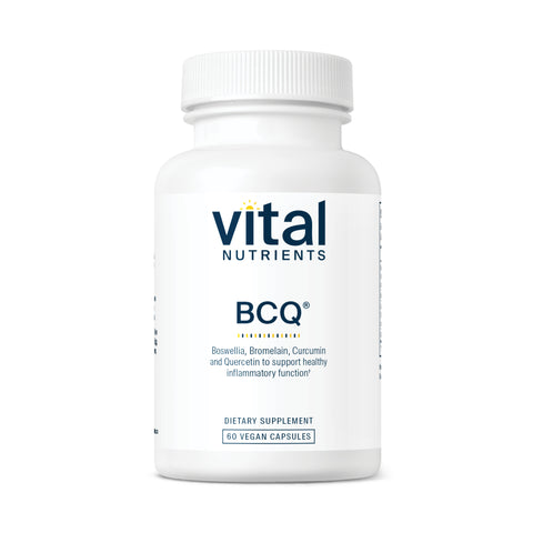 Vital Nutrients BCQ | Boswellia/Curcumin w/Quercetin & Bromelain