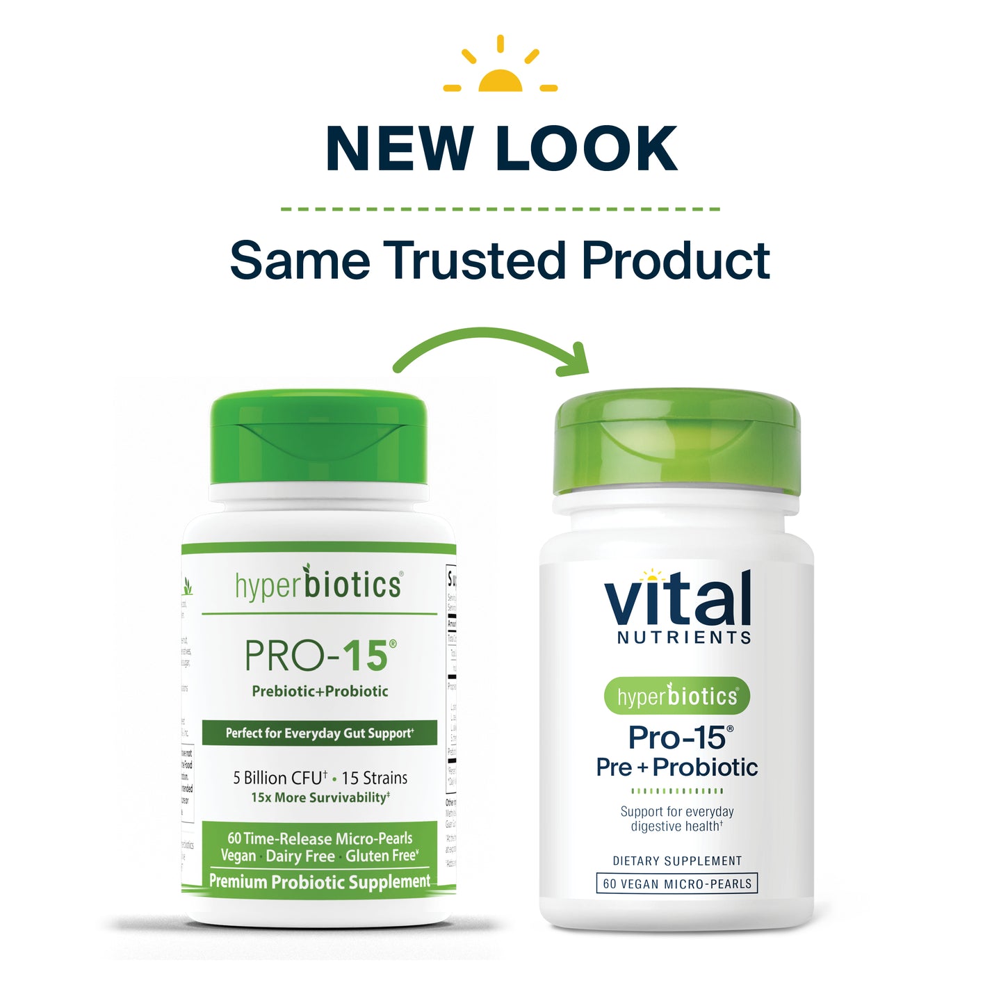 Hyperbiotics Pro-15 Pre+Probiotic | Support for Everyday Digestive Health