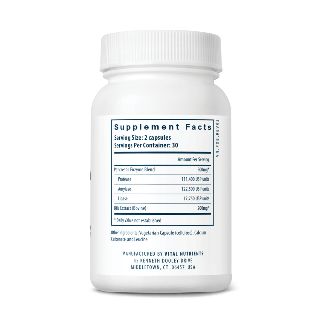 Pancreatin & Ox Bile Extract | Pancreatin & Ox Bile Extract Capsules