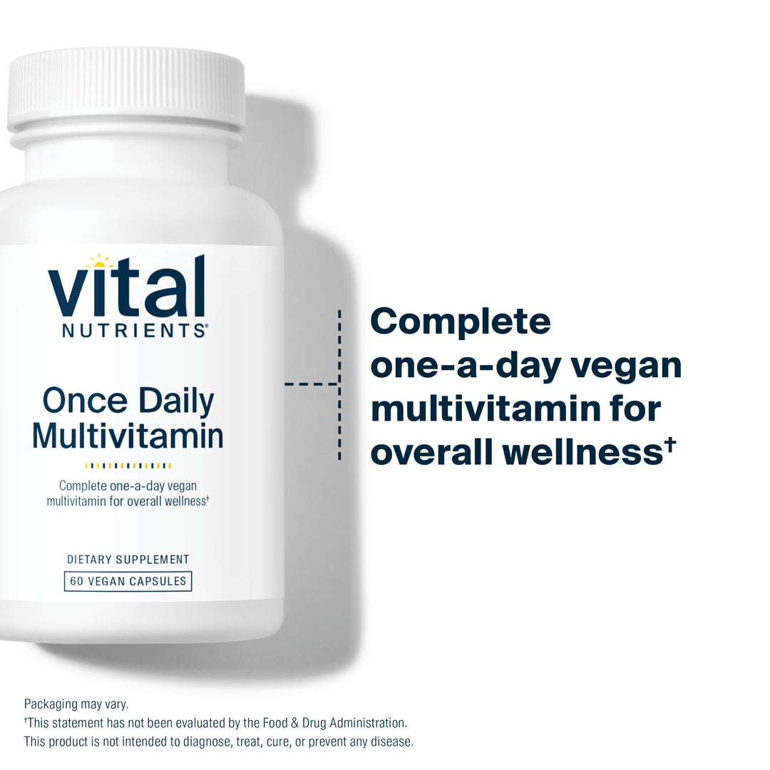 Vital Nutrients Once Daily Multivitamin | Vegan Multivitamin