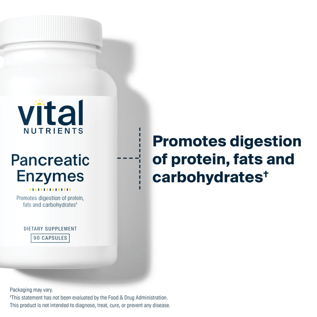 Vital Nutrients Pancreatic Enzymes | Best Pancreatic Enzyme Supplement