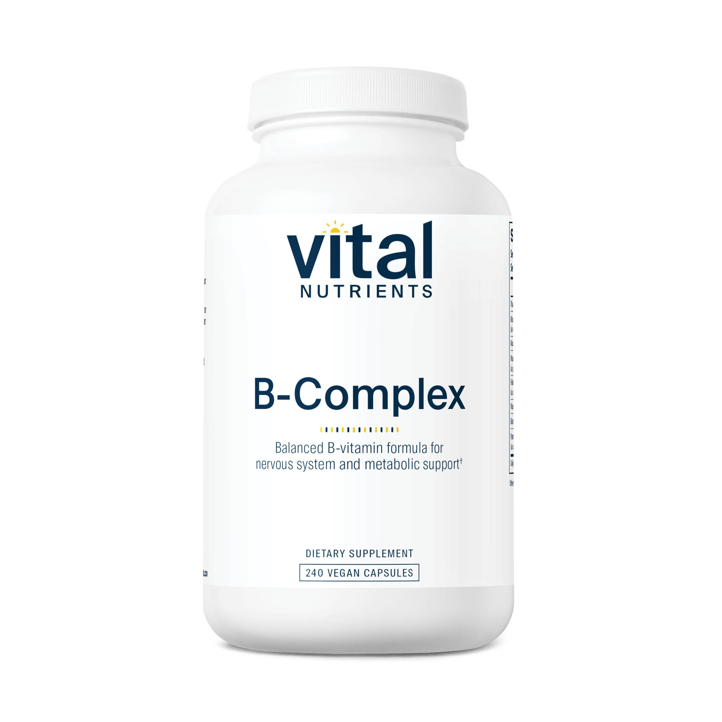 B-Complex Vitamin | 60 B-Complex Vitamin Capsules | Best B-Complex